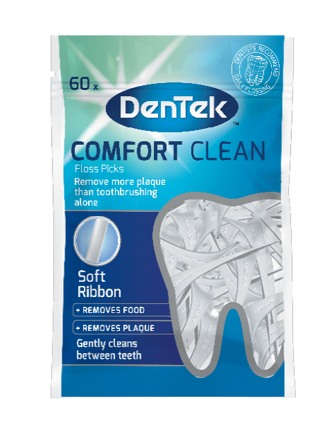 Comfort Clean Floss Picks For Tight Teeth - DenTek Comfort Clean Floss Picks For Tight Teeth - DenTek